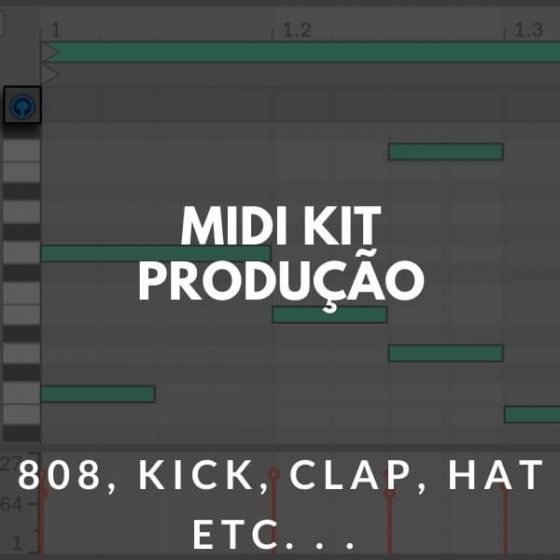 KIT MIDI - Hihat [119 MIDI'S] – Kit de Pontos